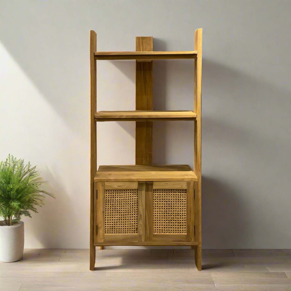 Melbourne High Shelf with Cabinet – Knocknock Furniture