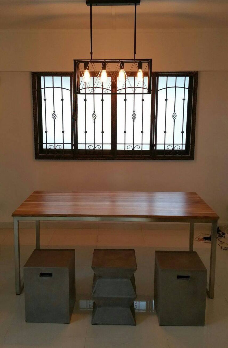 SS Dining Table – Knocknock Furniture